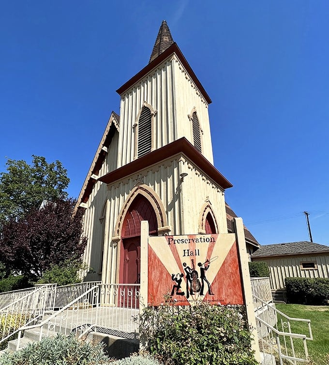 Preservation Hall isn't just preserving architecture&mdash;it's keeping the soul of community alive. This charming former church now hosts everything from jazz to theater.