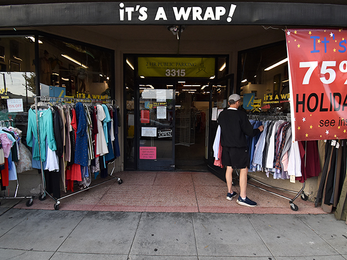 Step through these doors and suddenly you're shopping in Hollywood's most exclusive closet &ndash; no VIP pass required.