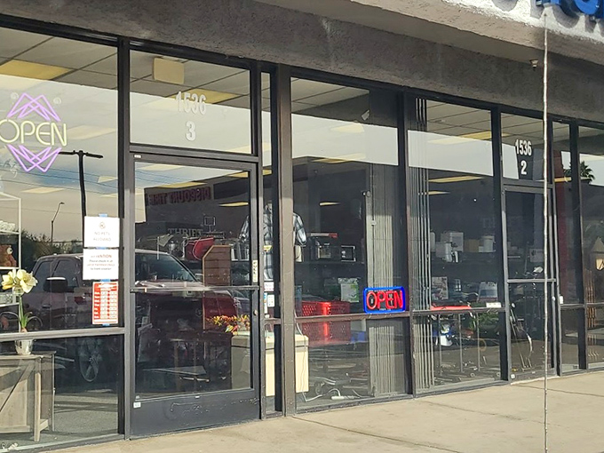 Step through these doors and enter a parallel universe where yesterday's castoffs become tomorrow's conversation pieces. The thrill of the hunt begins here!