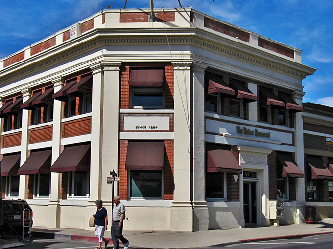 The Union Democrat building stands as a brick-and-mortar reminder that local news existed before we all started getting our information from nephew-shared Facebook posts.