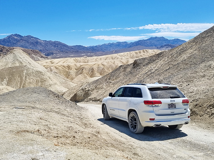 Your SUV isn't just getting dusty&mdash;it's participating in a geological fashion show millions of years in the making.