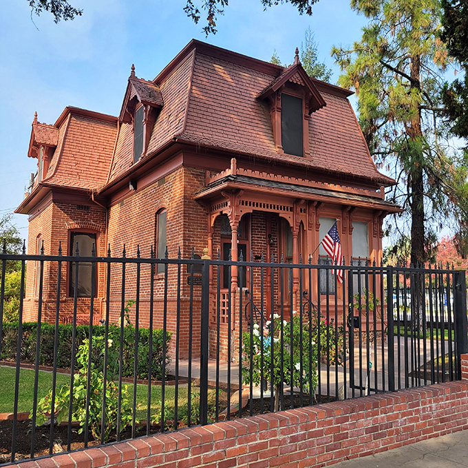 Victorian elegance without coastal prices: This beautifully preserved brick home represents the architectural treasures waiting to be discovered throughout Porterville's historic neighborhoods.