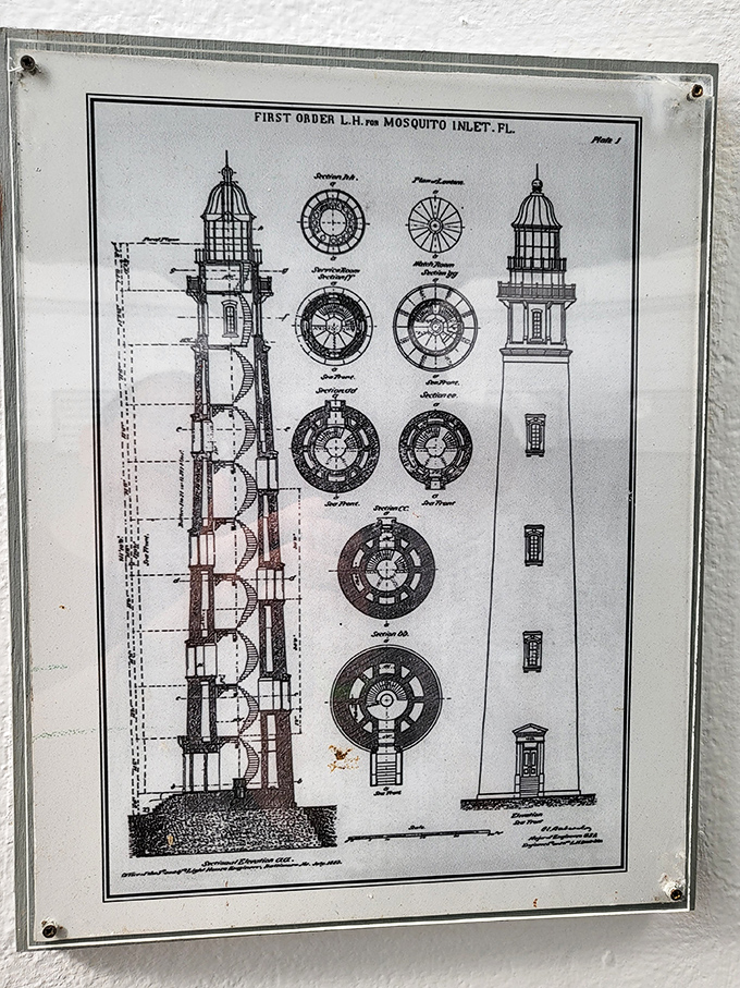 Engineering meets artistry in this vintage blueprint, proving that even before AutoCAD, lighthouse designers were the original Instagram influencers of architectural precision.