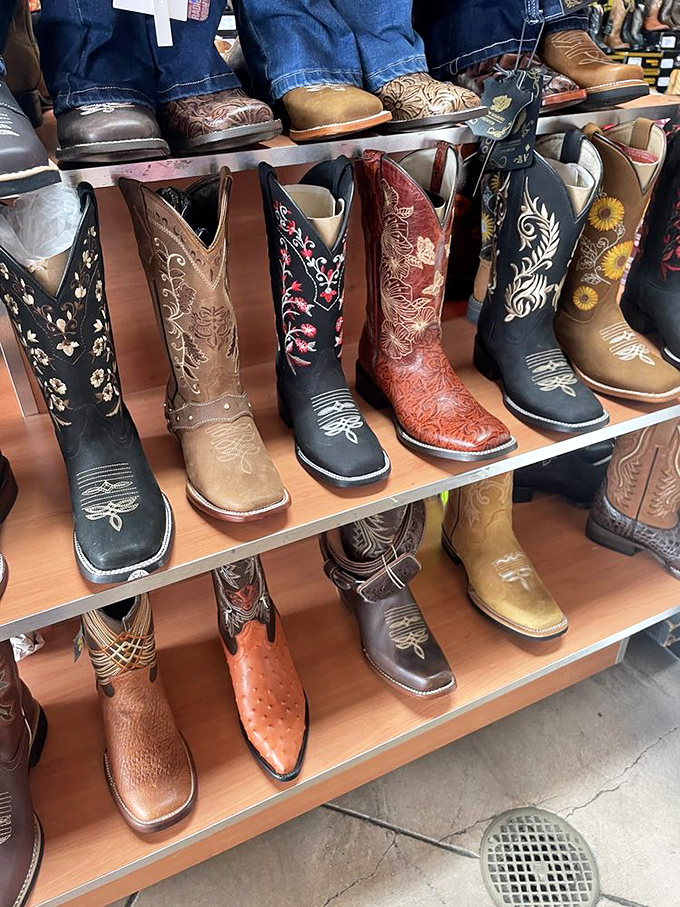 These boots weren't just made for walking - they're ready to two-step into your closet with style.