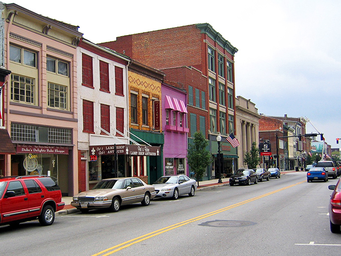 Downtown Piqua's colorful storefronts pop like a Wes Anderson film set, minus the existential angst and with much friendlier shopkeepers.