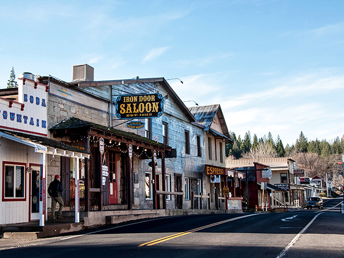 The Iron Door Saloon isn't just California's oldest continuously operating watering hole&mdash;it's a time machine with beer taps and dollar bills on the ceiling.