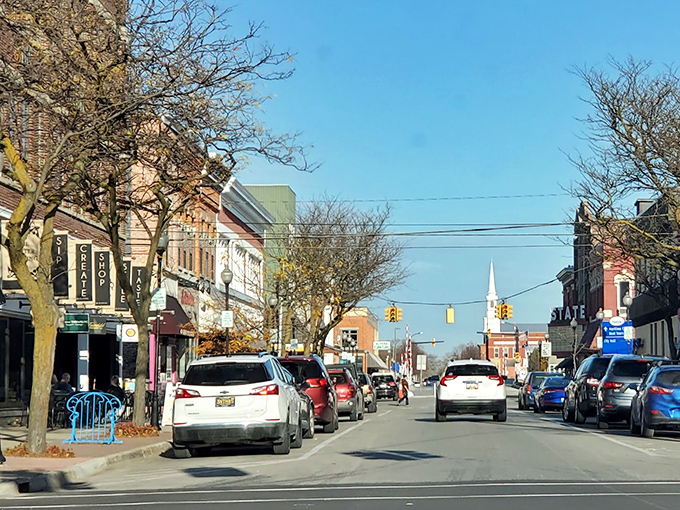 Stroll down Second Avenue and you'll find the kind of Main Street that Norman Rockwell would have painted, complete with church steeple punctuating that perfect Michigan sky.