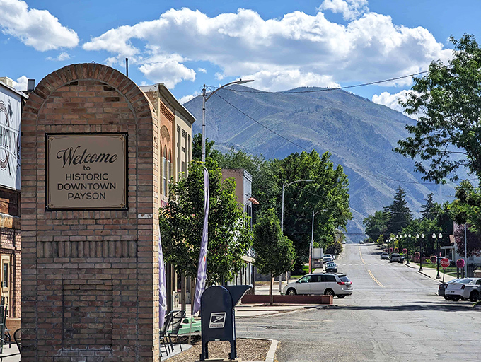 That "Welcome to Historic Downtown Payson" sign isn't just brick and mortar—it's the gateway to a slower pace and mountain views that heal the soul.