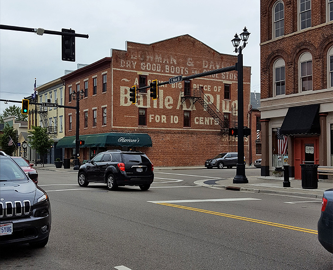 Victorian architecture lines Main Street like a perfectly preserved movie set from America's golden age.