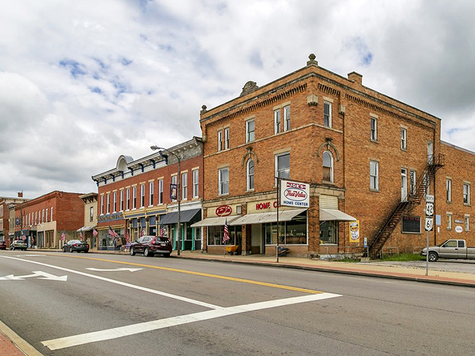 Downtown Mount Gilead proves that charm doesn't require a Hollywood budget or designer price tags.