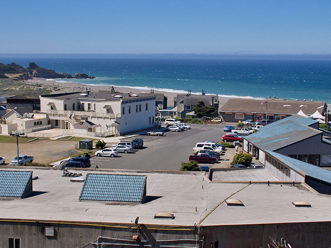 Downtown Gualala isn't trying to impress anyone, which is precisely why it's so impressive. Simple, unpretentious, and utterly captivating.