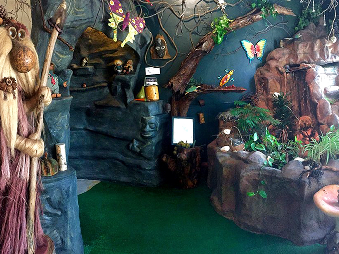 Step through this magical entrance where childhood dreams meet adult curiosity in the most delightful way.