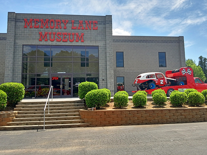 That bright red sign isn't kidding around &ndash; this place really is a trip down memory lane.