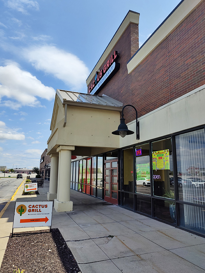 Beyond these doors lies a retail paradise where your wallet can take a vacation while your shopping cart gets a workout.