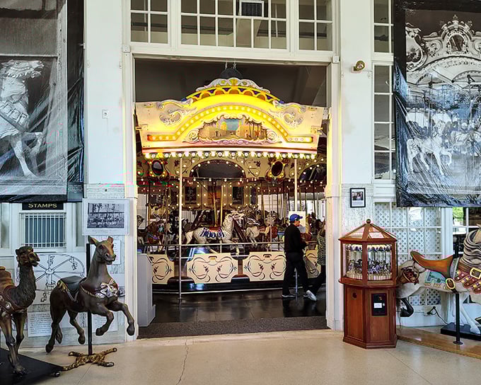 Step through these doors and leave adulthood behind. The museum's historic post office building houses whimsy that would make even the most serious tax accountant grin.