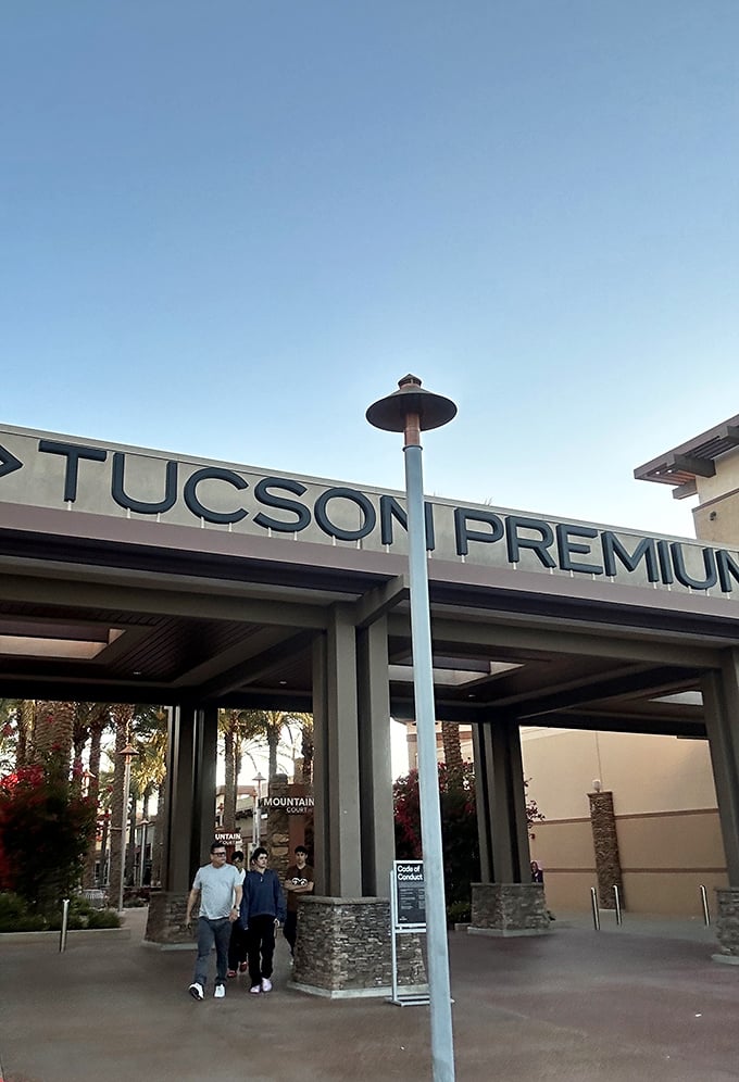 The entrance alone promises retail adventures that'll make your wallet simultaneously terrified and excited.