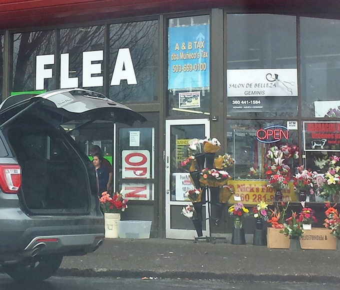 The unassuming entrance doesn't telegraph what awaits inside&mdash;like finding a secret doorway to a parallel universe of bargains and surprises.