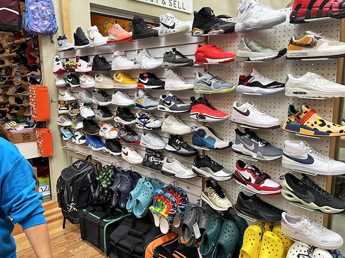 Sneakerheads, rejoice! This footwear paradise offers more options than your closet has space&mdash;from vintage classics to yesterday's limited editions.