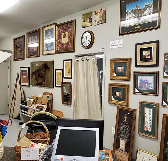 Wall-to-wall inspiration where forgotten art finds new admirers. One person's castoff masterpiece becomes another's conversation starter.