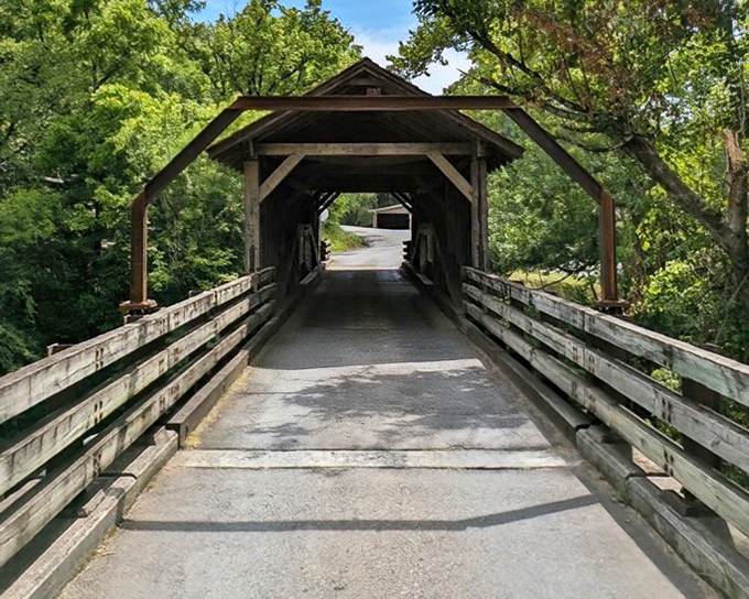 Step inside and you're transported to another century. The tunnel-like perspective creates nature's perfect frame, inviting travelers to journey through time. 