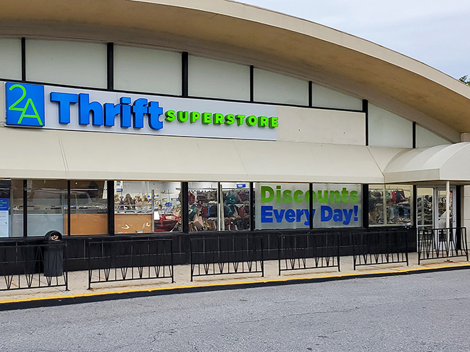 Welcome to thrift store paradise, where "superstore" isn't hyperbole but a gentle understatement of epic proportions.