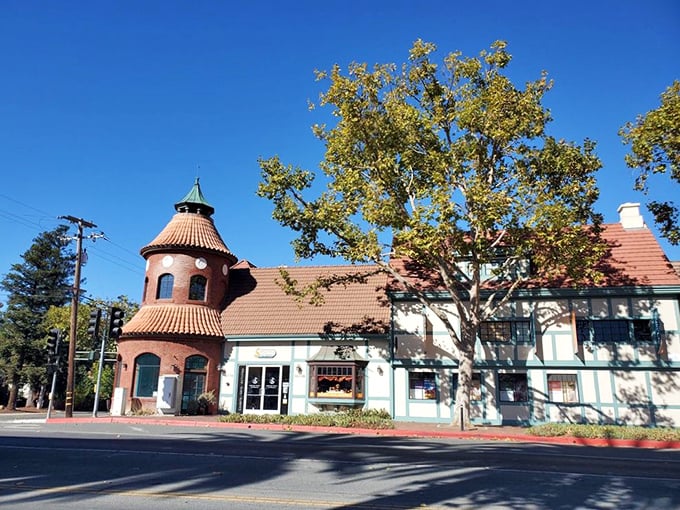 Solvang's architectural charm extends beyond pastry shops &ndash; this distinctive building houses California's natural wonders in artistic form.