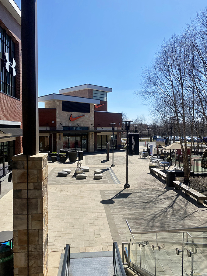 The modern promenade beckons with clean lines and open spaces&mdash;a welcome departure from the claustrophobic mall mazes of yesteryear.