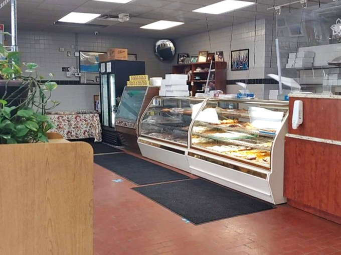 Step inside and time slows down &ndash; display cases filled with Italian treasures await while the aroma of fresh-baked everything wraps around you like a hug.