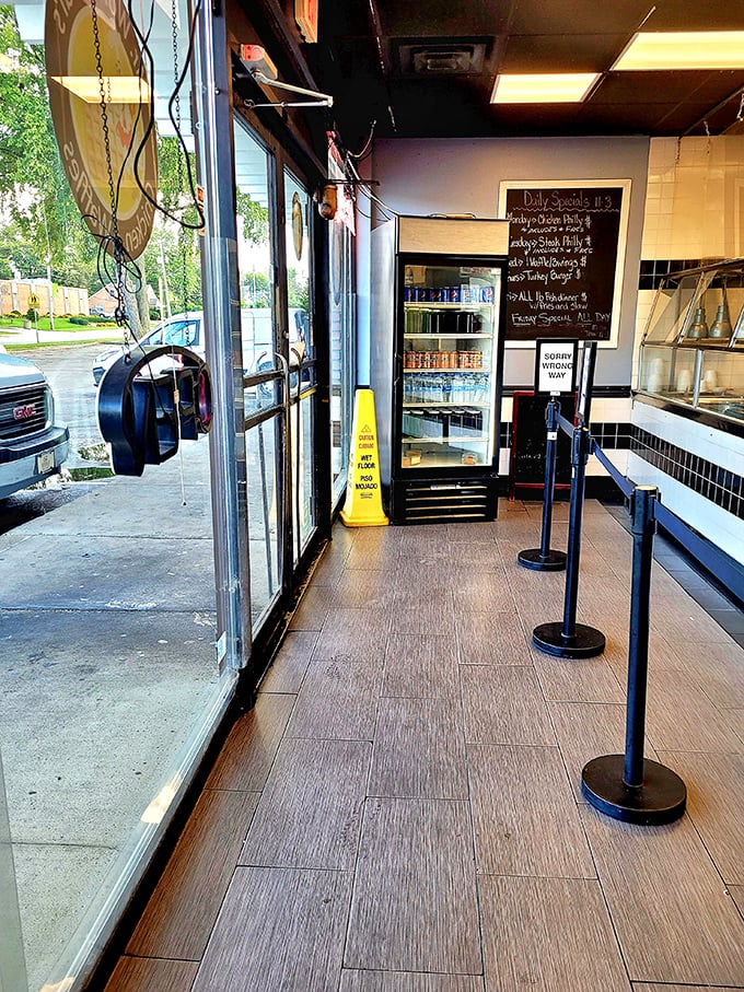 Step inside and follow your nose&mdash;that heavenly aroma isn't angels singing, it's chicken frying to golden perfection just beyond those doors.