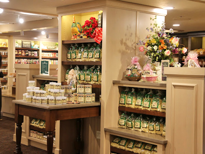 Shelves stocked with homemade goodies that would make your grandmother both proud and jealous. Resistance is futile, just embrace the deliciousness.