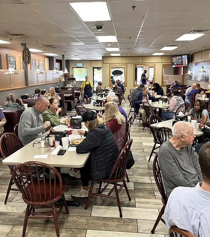 The bustling dining room speaks volumes: when locals pack a place this consistently, you know you've stumbled onto something special.