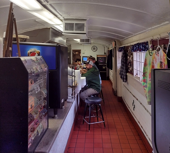 Railroad car chic meets breakfast paradise &ndash; where narrow spaces create wide smiles and even wider appetites.