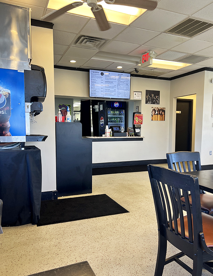 Simple, clean, and focused on what matters&mdash;the ordering counter where burger dreams begin their journey to reality.