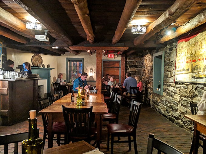 Those exposed beams have witnessed more dinner conversations than a therapist's couch &ndash; and kept all the secrets.