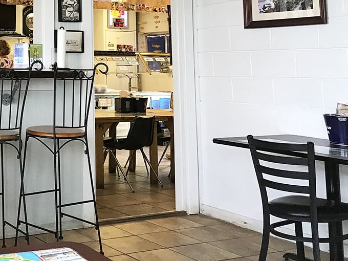 Behind every great seafood joint is a no-nonsense kitchen where the magic happens. Simplicity is the secret ingredient here.