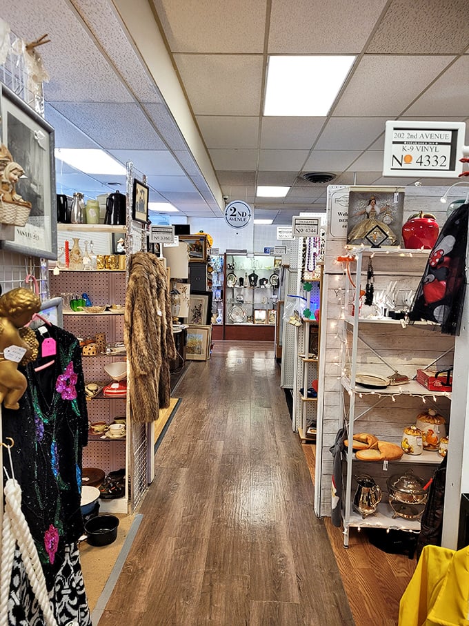 Narrow pathways lead to unexpected discoveries. Each booth is someone's carefully curated collection of memories waiting for new homes.