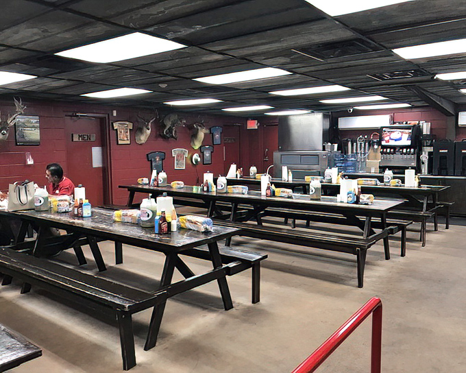Communal dining at its finest&mdash;where strangers become friends over brisket and the taxidermy keeps a watchful eye on your table manners.