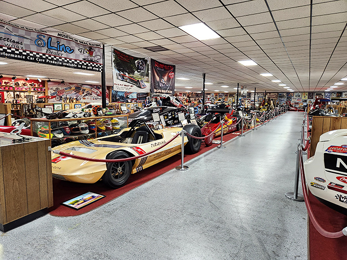 Florida sunshine and palm trees frame the museum's stone-faced entrance. Even Mother Nature slows down to appreciate what waits inside.