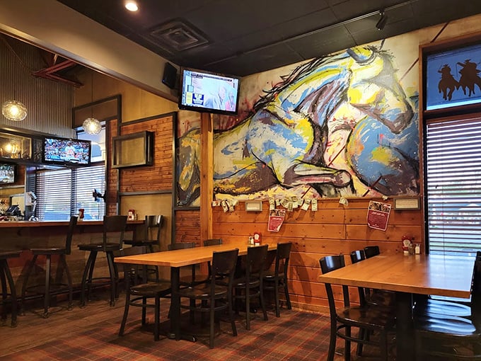 Step into this Western wonderland where rustic charm meets serious culinary ambition, and every meal feels like a celebration.