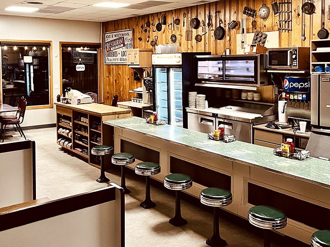 Classic Americana at its finest&mdash;where those green counter stools have witnessed more delicious satisfaction than a Food Network highlight reel.
