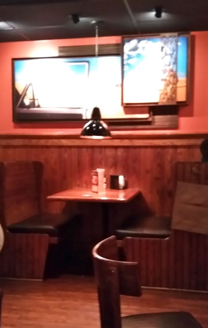 Wooden booths that have cradled countless conversations create that perfect diner ambiance&mdash;where strangers become regulars and regulars become family. The warm lighting makes even Tuesday feel special.