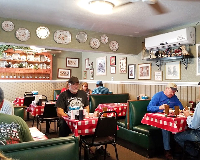 Red checkered tablecloths and decorative plates aren't just decor choices&mdash;they're time machines transporting you to the comfort of grandma's kitchen.