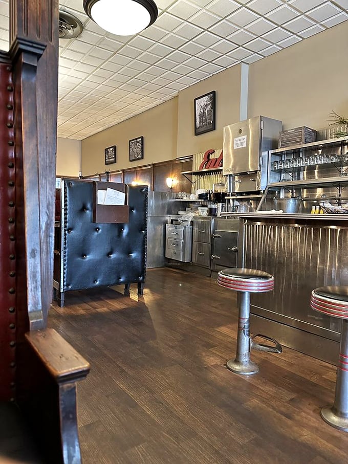 Counter seating that whispers tales of decades past&mdash;where solo diners become regulars and regulars become family.