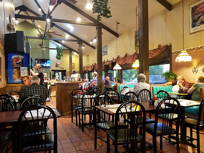 Wooden beams, pendant lights, and that unmistakable diner buzz&mdash;this is where Batavia comes together over plates that could make your grandmother jealous.