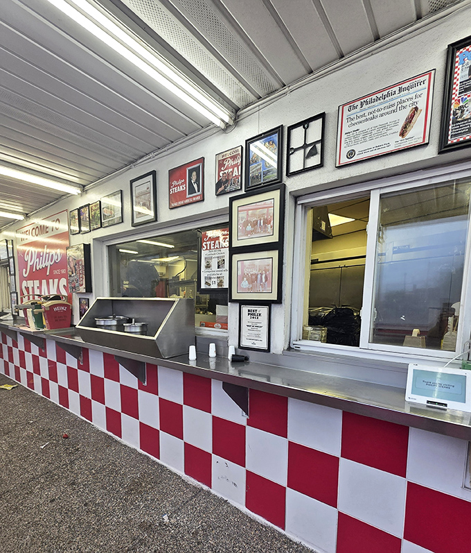 Wall-to-wall accolades and newspaper clippings tell the story better than any Yelp review ever could&mdash;this place has history in every bite.