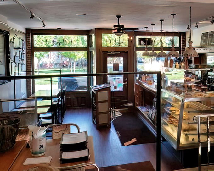 Sunlight streams through large windows, illuminating wooden floors and simple d&eacute;cor. This isn't a place for pretension&mdash;it's where breakfast dreams come true. 