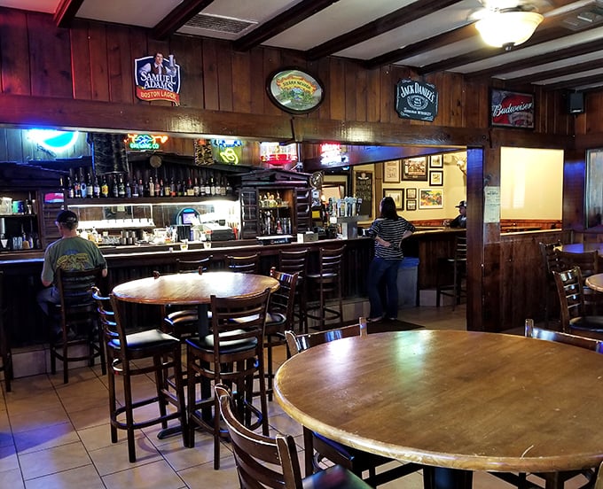 Classic red vinyl booths, checkerboard floors, and walls adorned with Route 66 memorabilia&mdash;this isn't retro-themed, folks, it's the real nostalgic deal that never went out of style. 