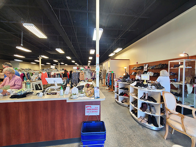 The retail-like organization puts big box stores to shame, with merchandise displayed with a respect rarely seen in the secondhand world.