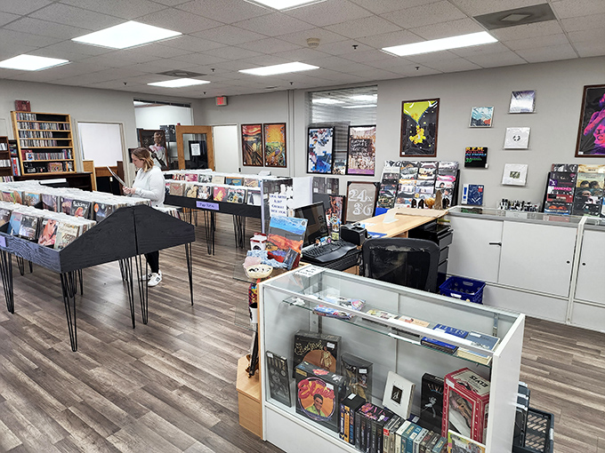 Step inside where organized chaos meets collector's paradise in this sprawling wonderland of memories.