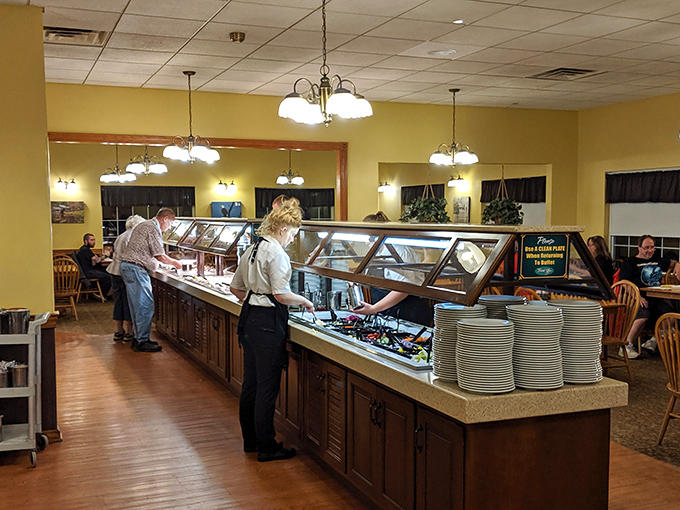 Racks upon racks of clothing stretch into the distance, each hanger potentially holding your next favorite outfit.